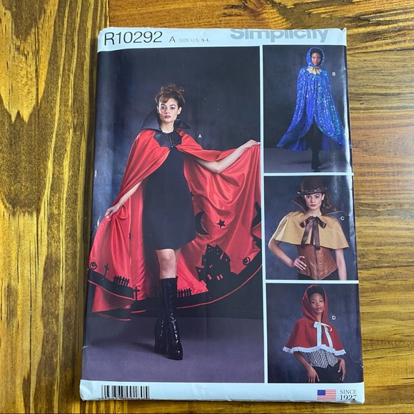 Simplicity | Costumes | Simplicity New Costume Patterns Harry Potter ...